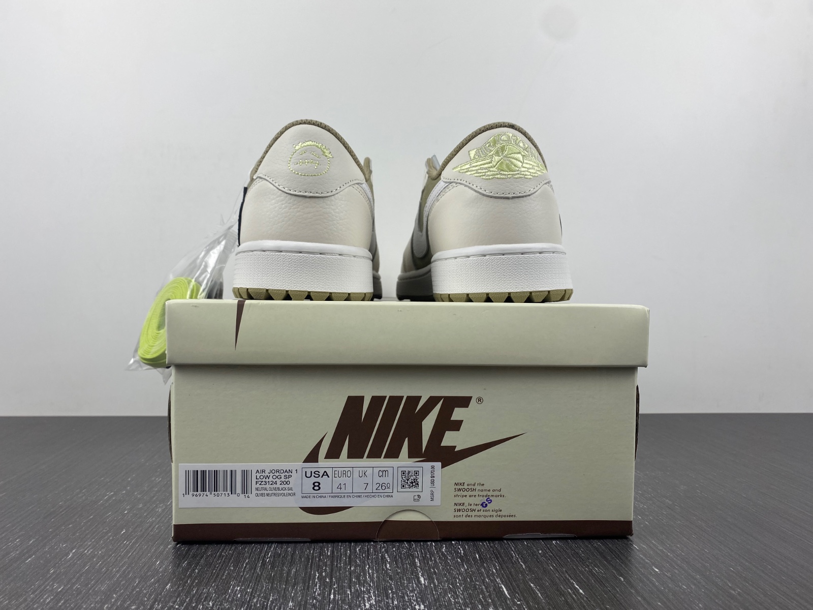 Reps Travis Scott x Air Jordan 1 Low Golf