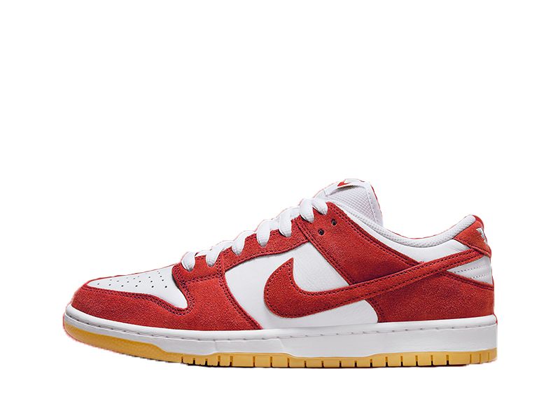 Nike SB Dunk Low 'University Red Gum': Fat Tongue Comfort & Skate 1:1 ...